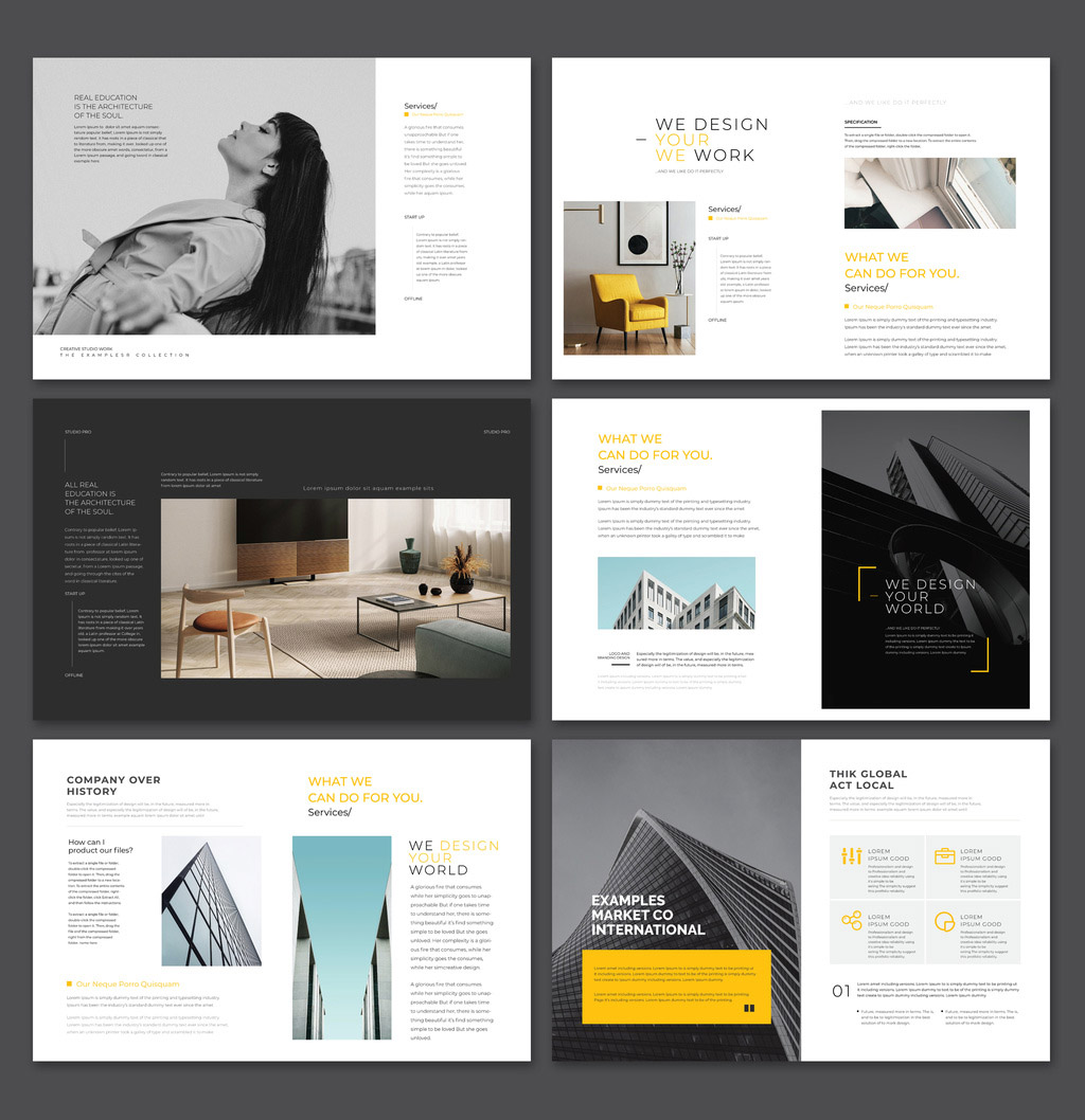 Download a Simple Bifold Brochure Template for Adobe InDesign
