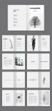 Minimal Magazine Template for Adobe InDesign