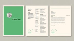 Customizable Resume & Cover Letter Layout for Adobe InDesign