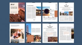 Modern Adobe InDesign Magazine Template