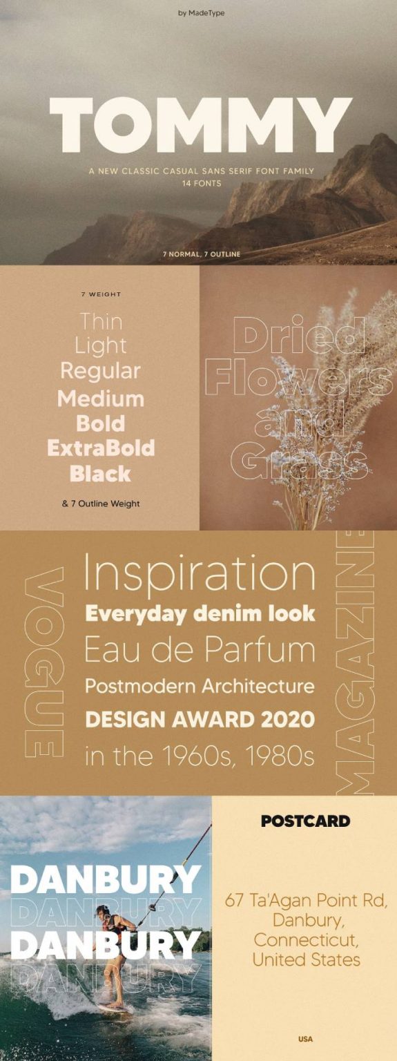 Made Tommy Font Family by MadeType