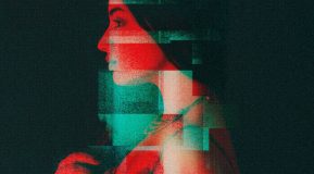 Photoshop Glitch Displacement Poster Photo Effect