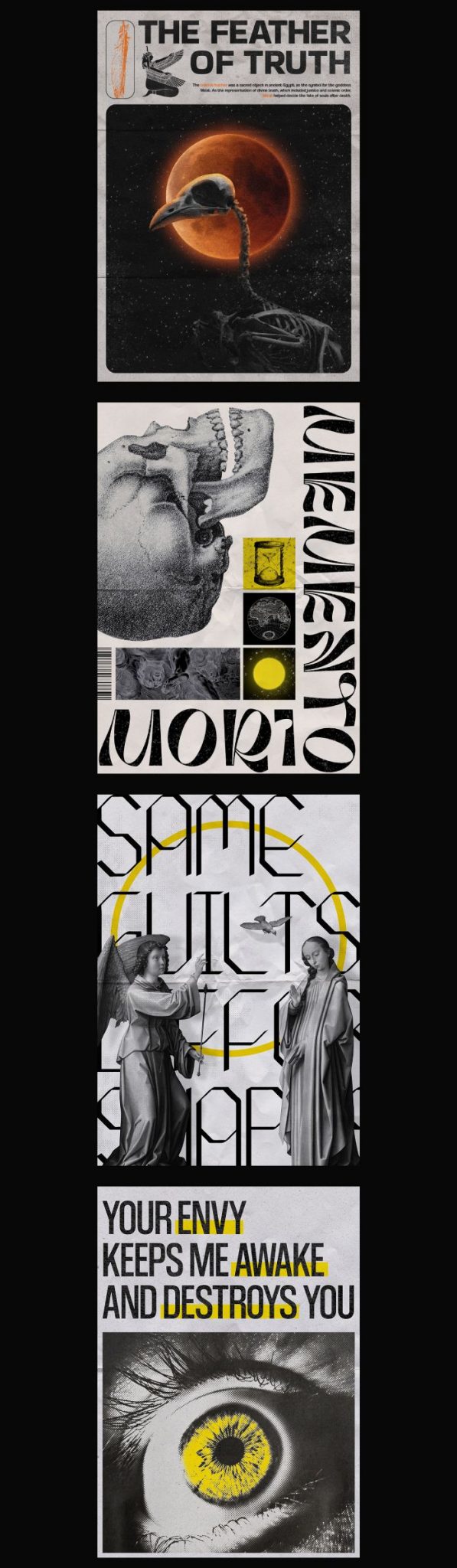 Experimental Poster Designs by Tofig Kazimov
