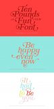 Ten Pounds Font by Up Up Creative