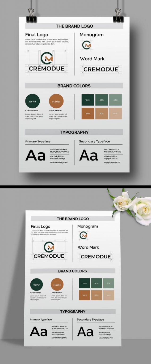 Brand Identity Design Kit - Adobe Illustrator Template