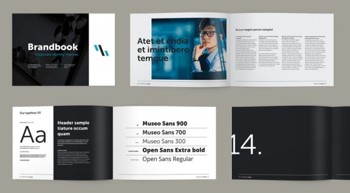 Download A Professional Brand Book InDesign Template