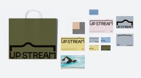 Upstream Swim Club Branding by Min Hui Hu