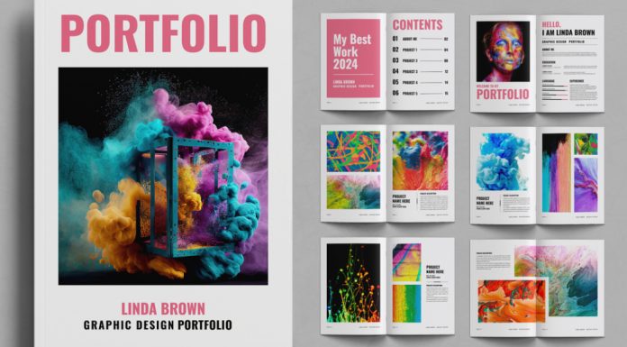 Enhance Your Creative Vision with ContestDesign's A4 Adobe InDesign ...