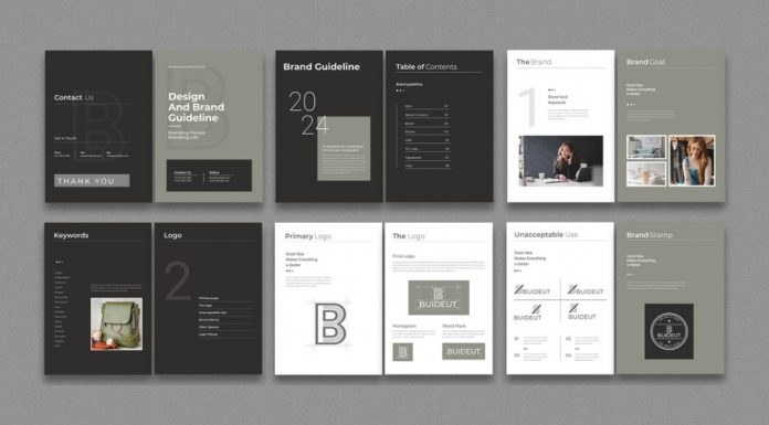 A Brand Guidelines Design Template for Adobe InDesign