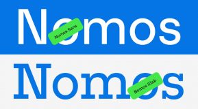 The Nomos Sans and Nomos Slab Font Families