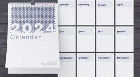 Download an A4 2024 Calendar InDesign Template