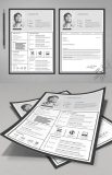 Download A Bold Resume And Cover Letter Template for Adobe InDesign