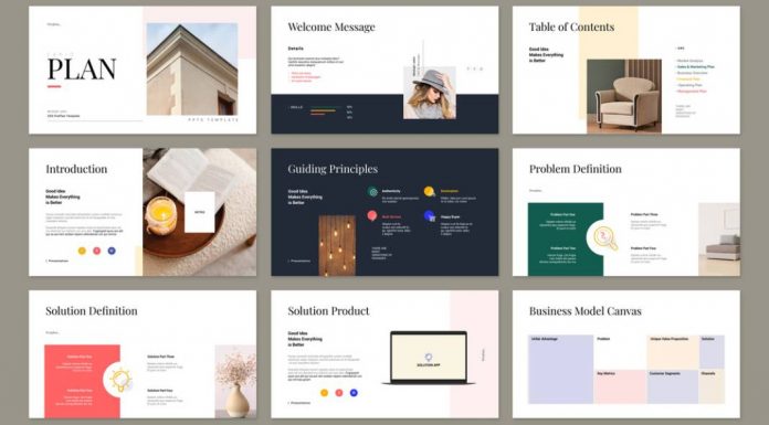 Download a Customizable InDesign Business Plan Template for Screen ...