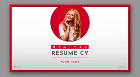 Download an Interactive PDF Resume Template for Adobe InDesign