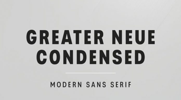 Greater Neue Condensed Font Family by NicolassFonts