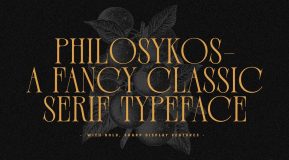 Philosykos Serif Font by Harmonais Visual