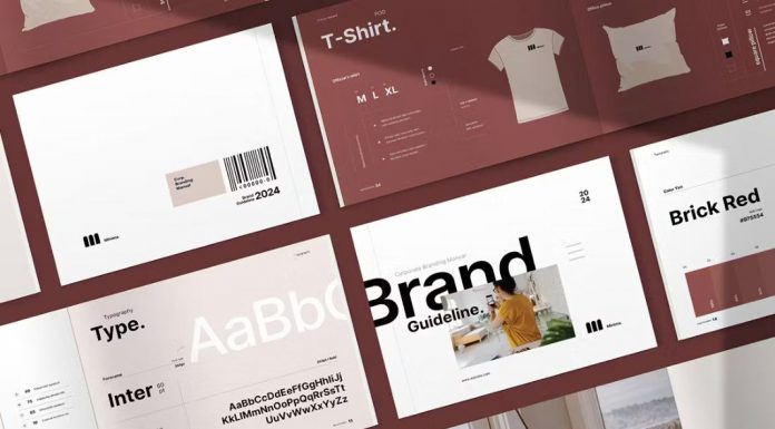 A Professional Brand Guidelines Template for Adobe Illustrator and InDesign