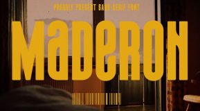 Maderon Font by Rantautype