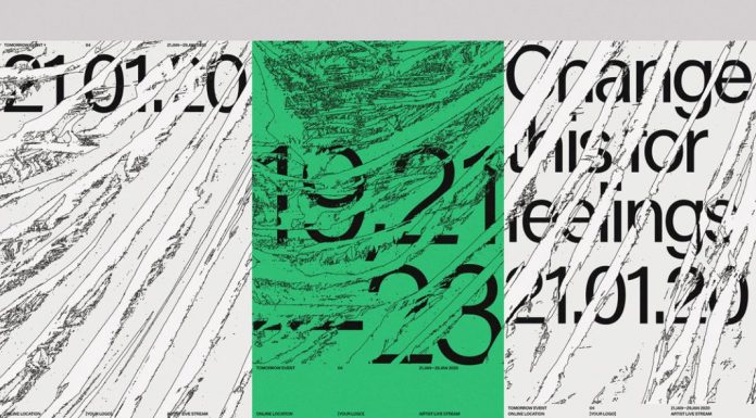 Abstract Underground Event Poster Templates for Adobe Illustrator