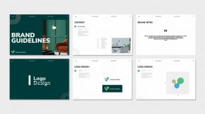 Elevate Your Brand with PixWork's Exceptional Brand Guidelines Template