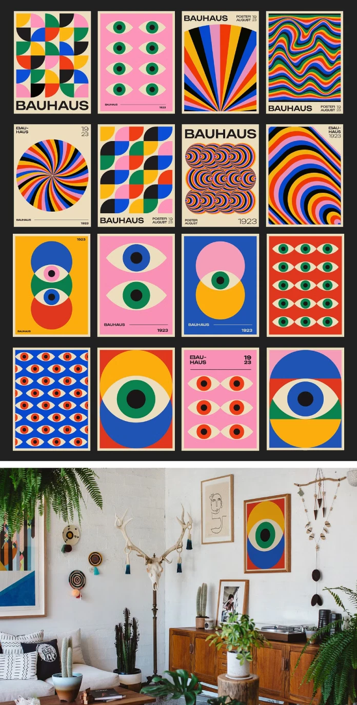 Unleash Your Creativity with Stunning Bauhaus Vector Posters
